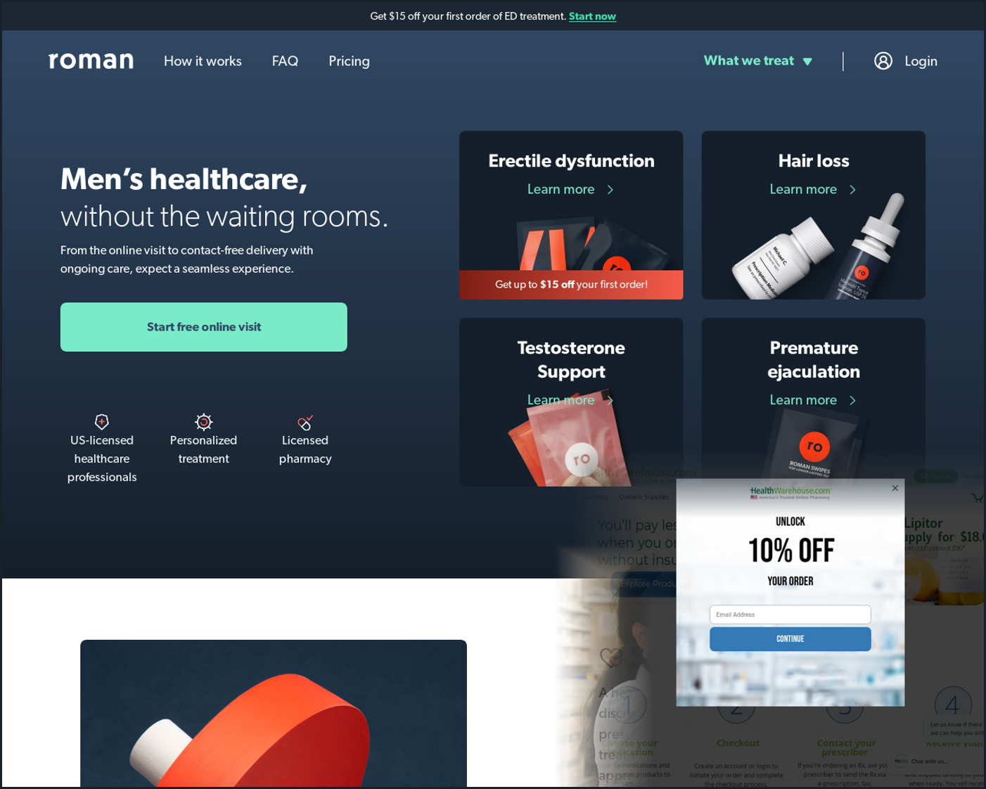 Get Roman Review – Scam Site Using Fake Reviews And False Testimonials ...